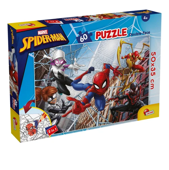 SLAGALICA LISCIANI 60PSC MARVEL SPIDERMAN 2IN1