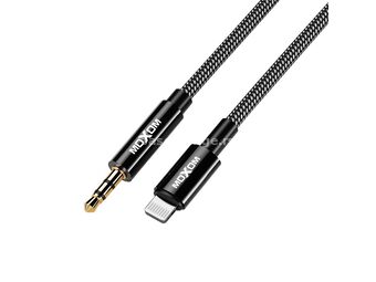 MOXOM Adapter audio MX-AX41 Lightning na AUX 3.5mm/ muski