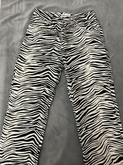 Zara zebra pantalone