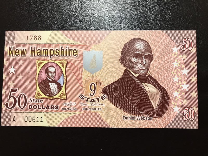 NEW HAMPSHIRE 50 DOLLARS.