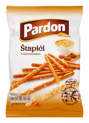 STAPICI PUNJENI KIKIRIKIJEM PARDON 100G
STAPICI PUNJENI KIKIRIKIJEM PARDON 100G