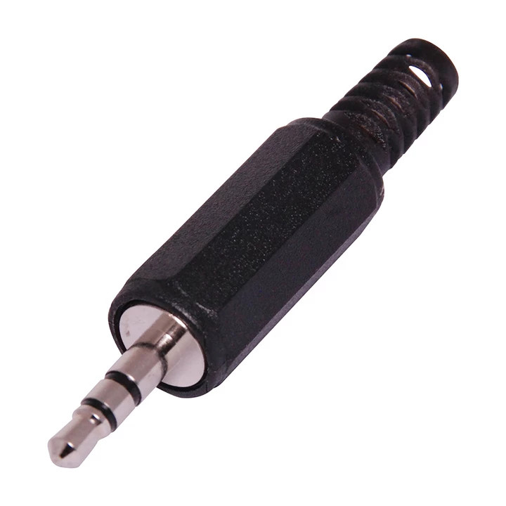 Klink konektor 2.5mm ST M za kabl plastični