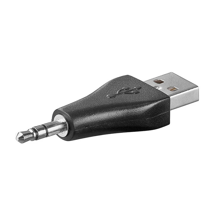 Adapter DC napojni USB A M-3.5mm ST M