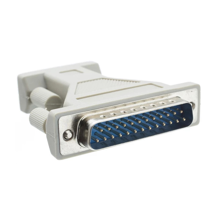 Adapter DB9 M-DB25 M