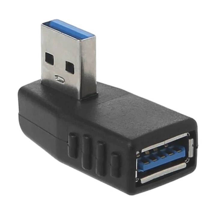 Adapter USB3.0 A M-USB3.0 A F ugaoni desni