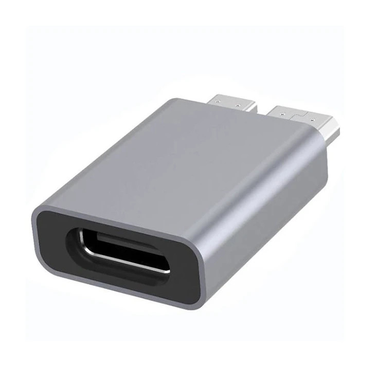 Adapter USB3.1 C F-USB3.0 B mikro M