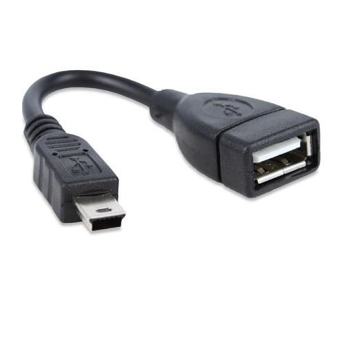Kabl adapter mini USB B muški-USB2.0 A ženski