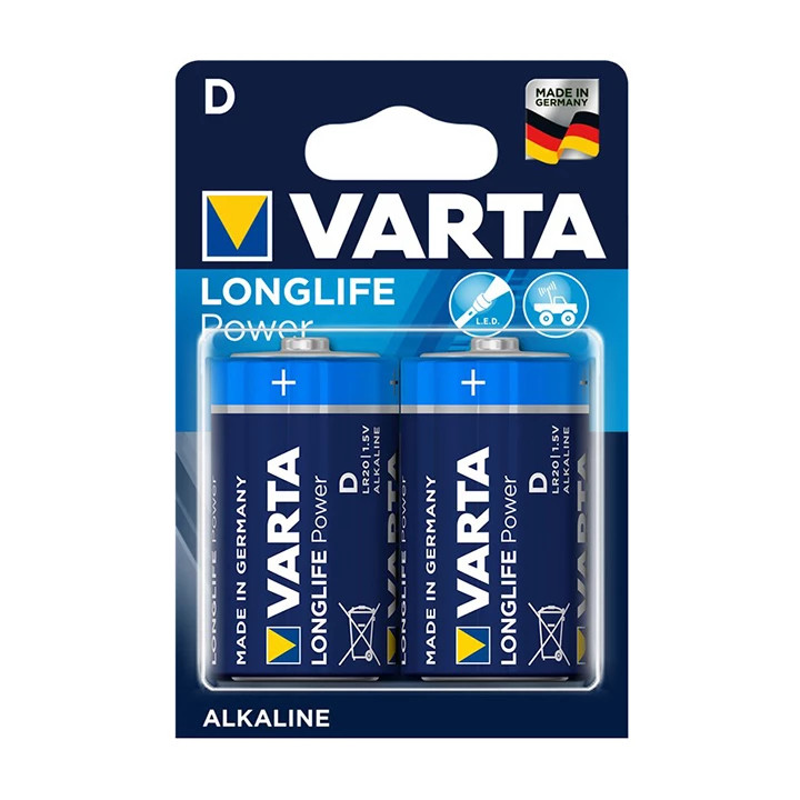 Baterija LR20/D Varta blister 2/1