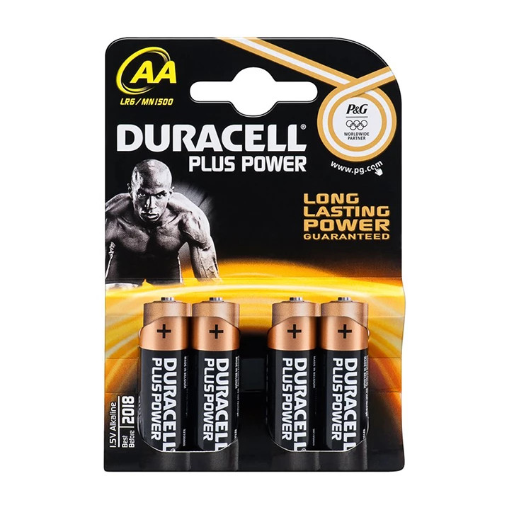 Baterija LR6/AA Duracell blister 4/1