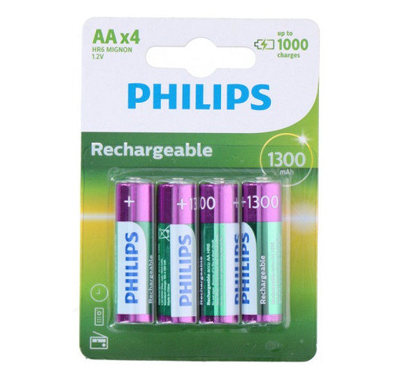 Baterija punjiva NiMH AA 1.2V 1300mAh PHILIPS