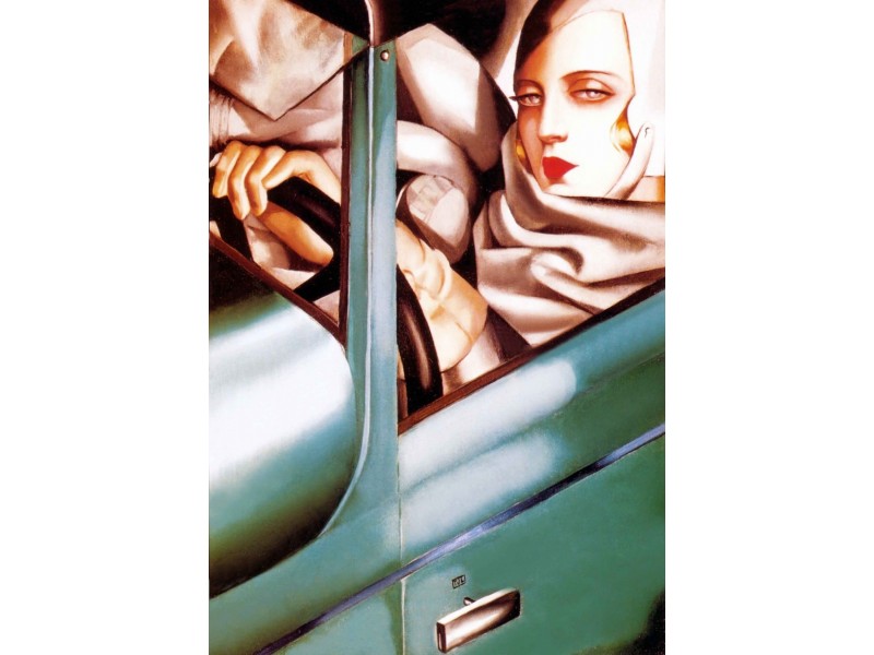 Autoportret u zelenom bugatiju - Tamara de Lempicka