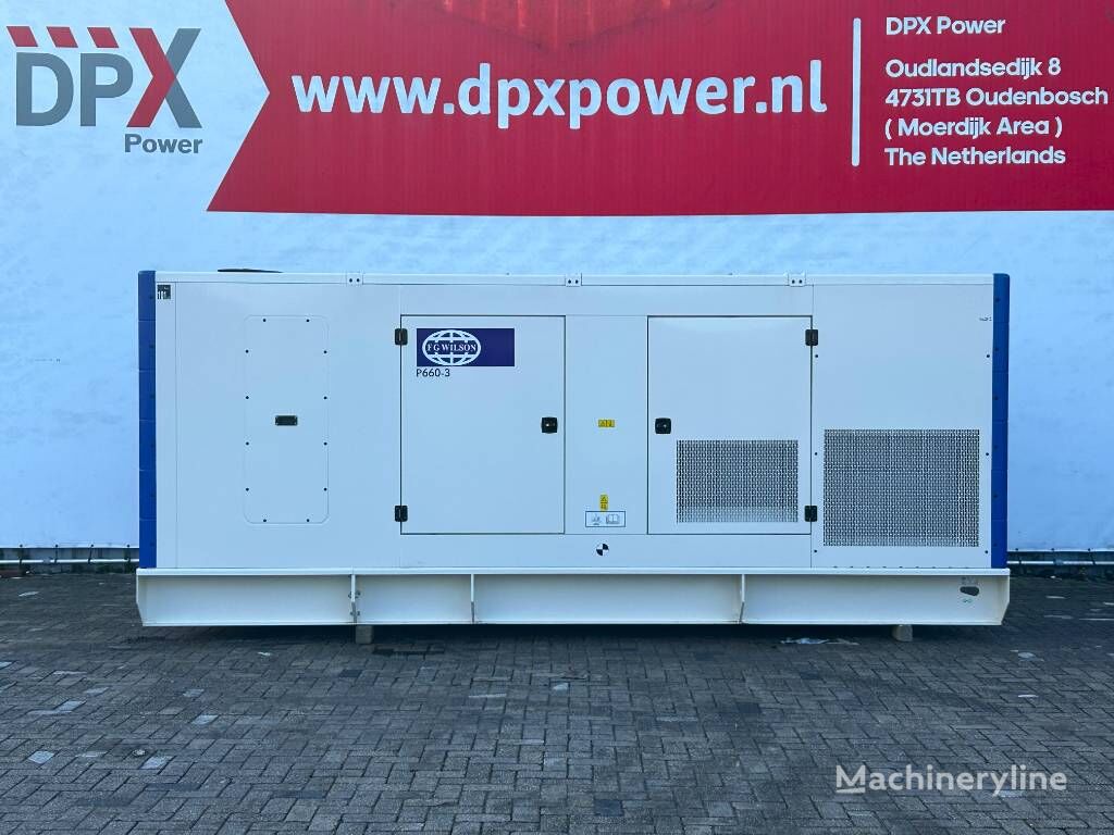 Novi FG Wilson P660-3 - 660 kVA Genset - DPX-16022 diesel generator