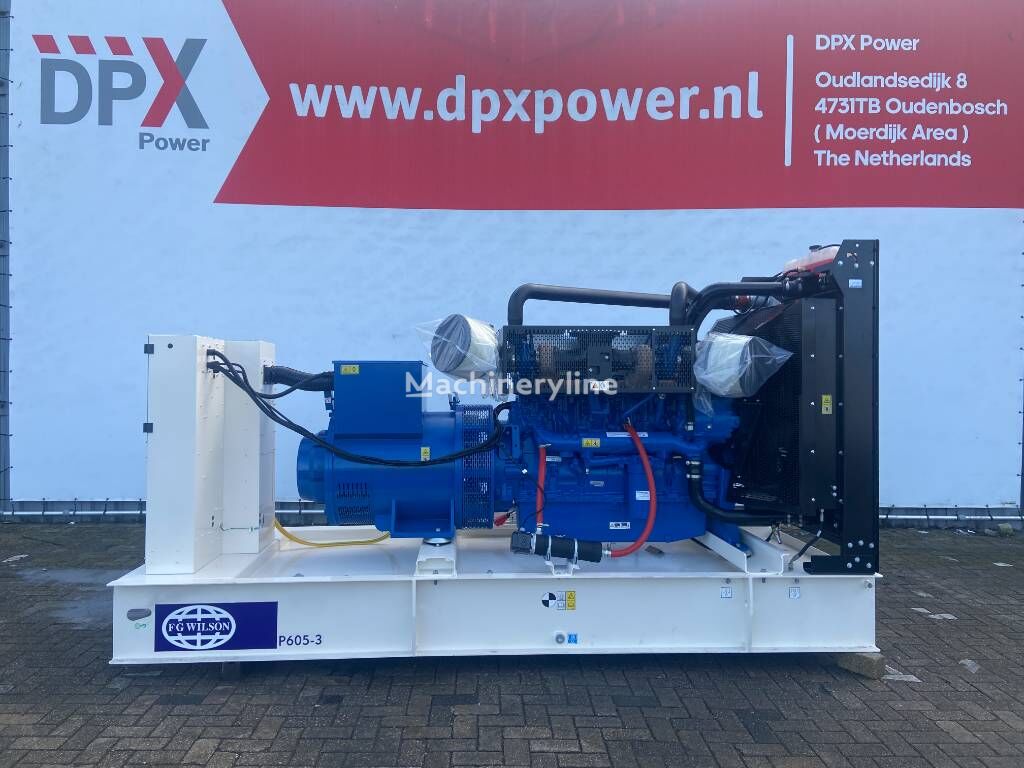 Novi FG Wilson P605-3 - 605 kVA Genset - DPX-16021-O diesel generator