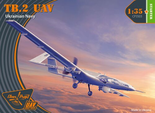 Clear Prop Models 3503 TB.2 UAV Ukrainian Navy