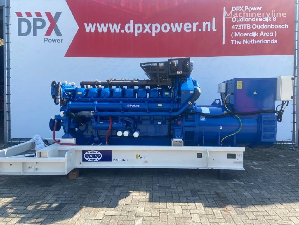 Novi FG Wilson P2000-3 - Perkins - 2000 kVA Genset - DPX-16033-O diesel generator