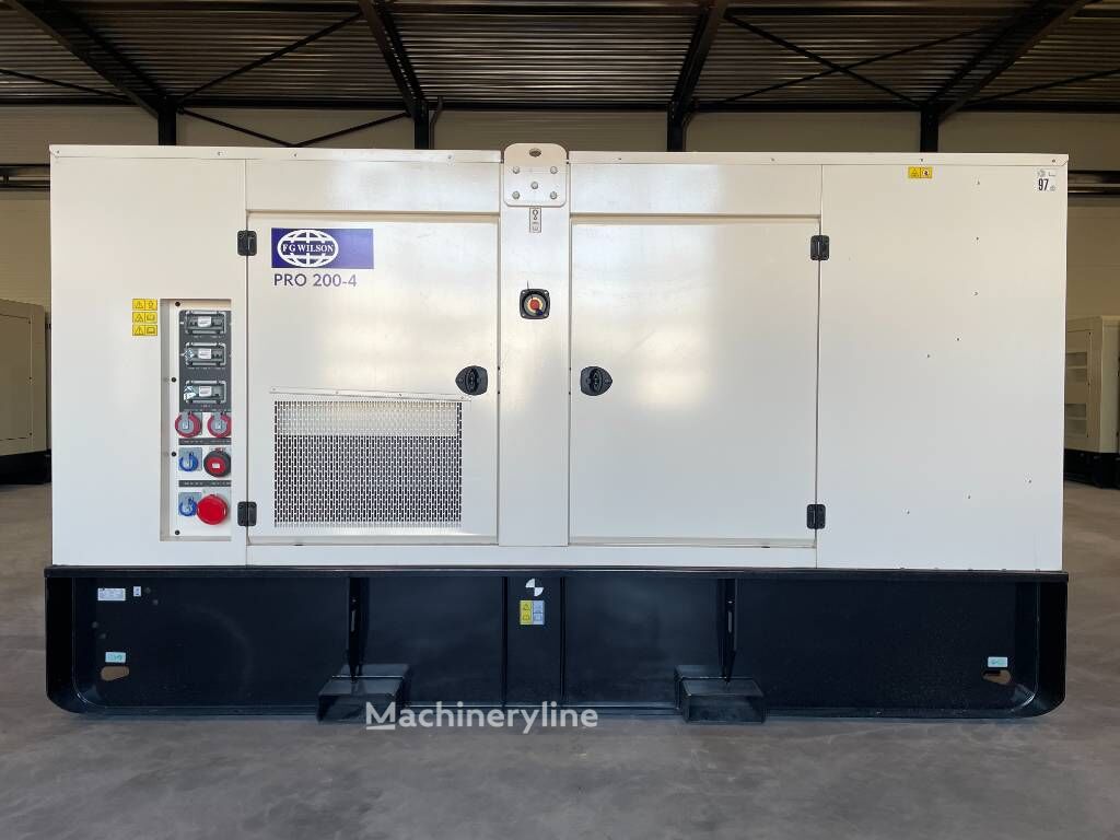 Novi FG Wilson PRO200-4 - 200 kVA Genset Stage V - DPX-16050 diesel generator