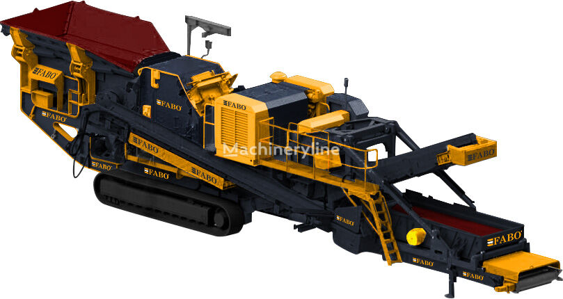 Novo FABO FTI-110s Tracked Impact Crusher with Vibrating Screen postrojenje za drobljenje