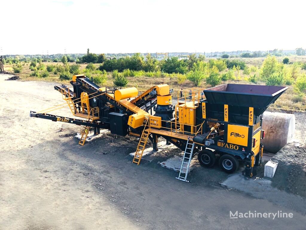 Novo FABO MCK-65 MOBILE CRUSHING & SCREENING PLANT FOR HARDSTONE postrojenje za drobljenje