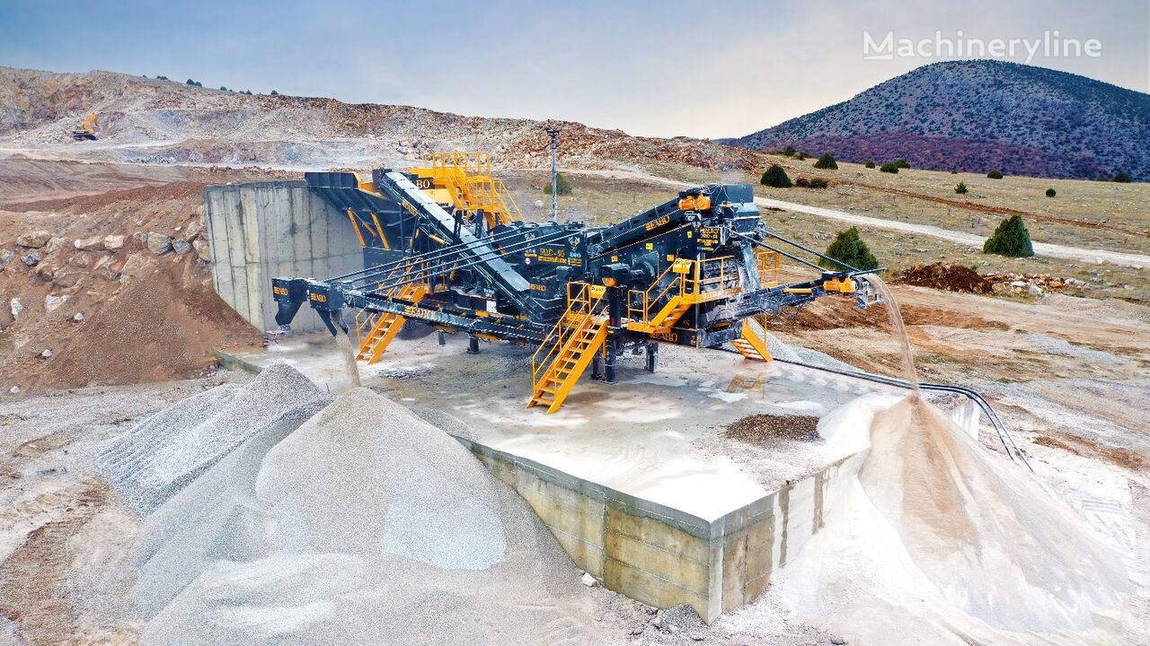 Novo FABO PRO 90 MOBILE CRUSHING & SCREENING PLANT | 90-130 TPH postrojenje za drobljenje