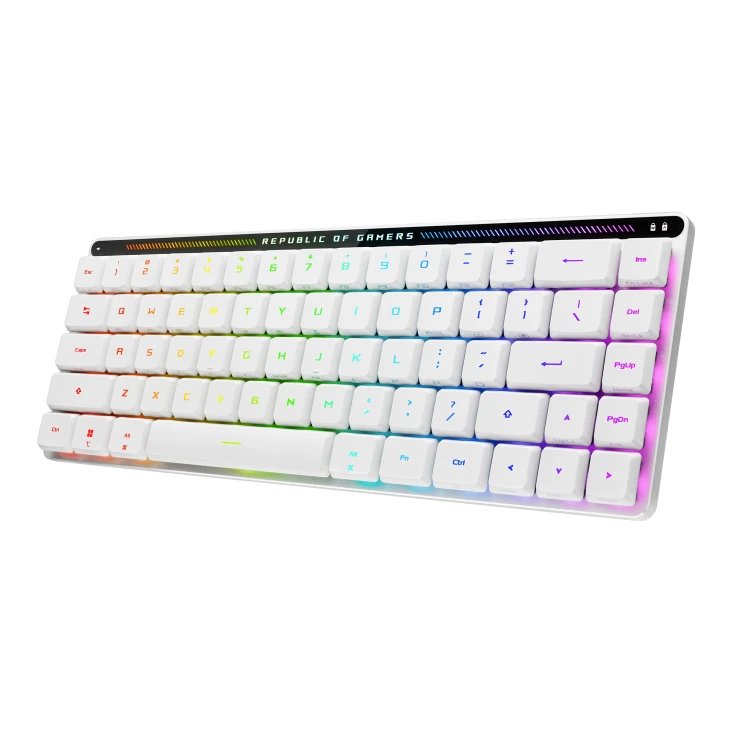 Asus ROG Falchion RX LP RGB bežična gejmerska tastatura bela