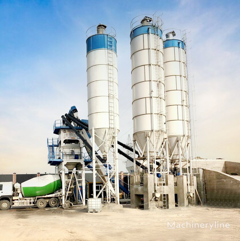 Nova FABO SKIP SYSTEM CONCRETE BATCHING PLANT | 120m3/h Capacity fabrika betona