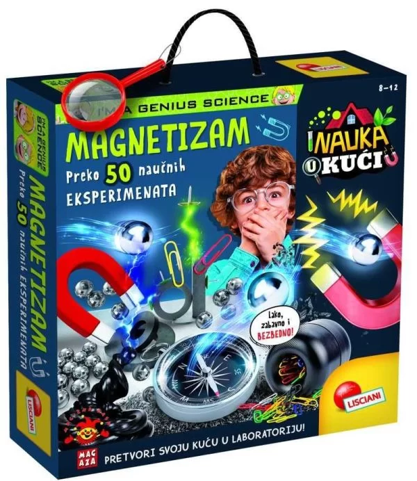 EDUKATIVNA IGRA MAGNETIZAM RS89345 MALI GENIJE