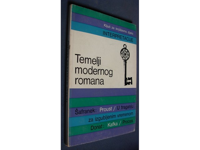 TEMELJI MODERNOG ROMANA