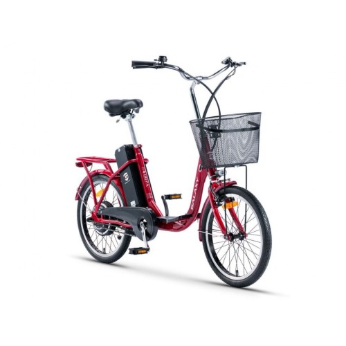 Električni bicikl 20" IBIZA 250W 36V/10.4Ah lithium crvena