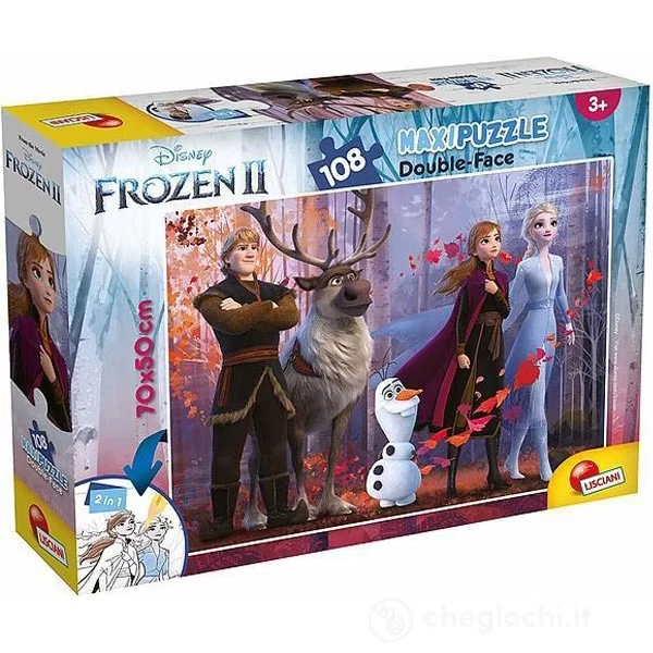 PUZZLE MAXI FROZEN II 2U1 73399 LISCIANI