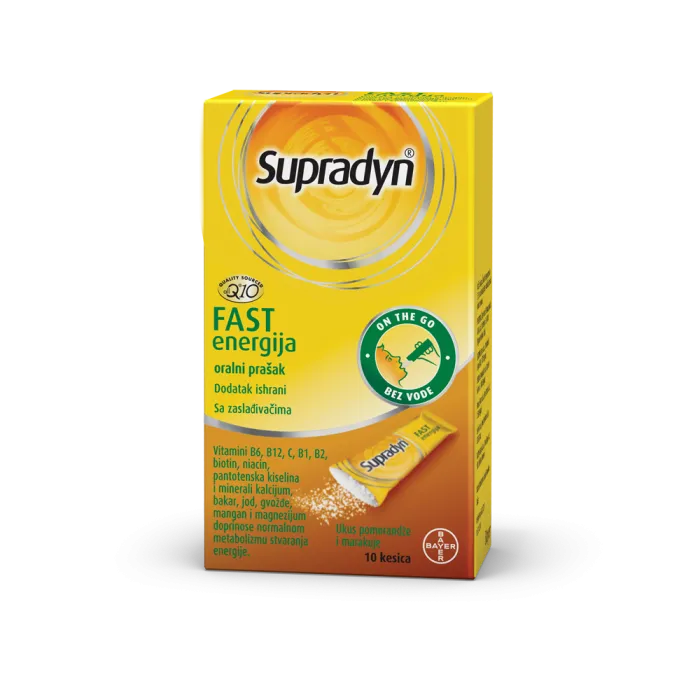 Supradyn Fast Energija 10 direkt kesica