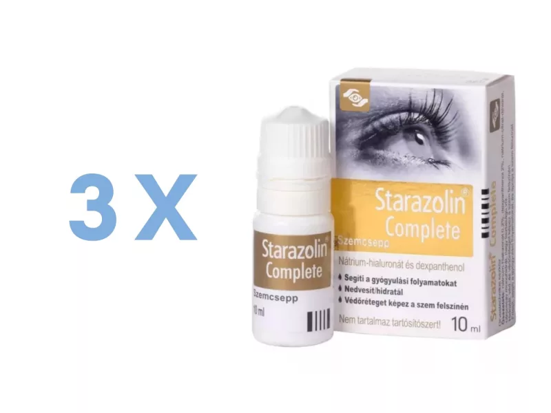 Starazolin Complete (3 x 10 ml)