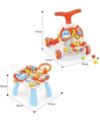 BBo toys Guralica i edukativni sto za decu 2u1 - HE0829