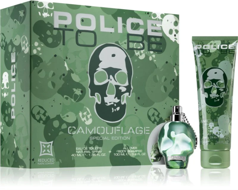 Police - To Be Camouflage edt 40ml + 100ml kupka / MAN / SET
