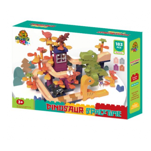 Kocke dinosaur spacetime 183pcs