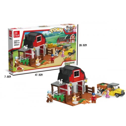 Kocke farma 483pcs