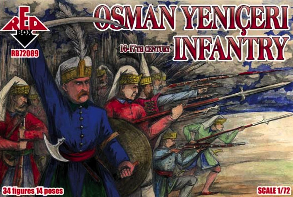 RED BOX 1/72 Osman Yeniçeri Infantry 16-17 century