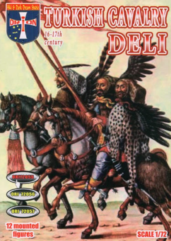 ORION 1/72 Turkish Cavalry Deli, 16-17th century
