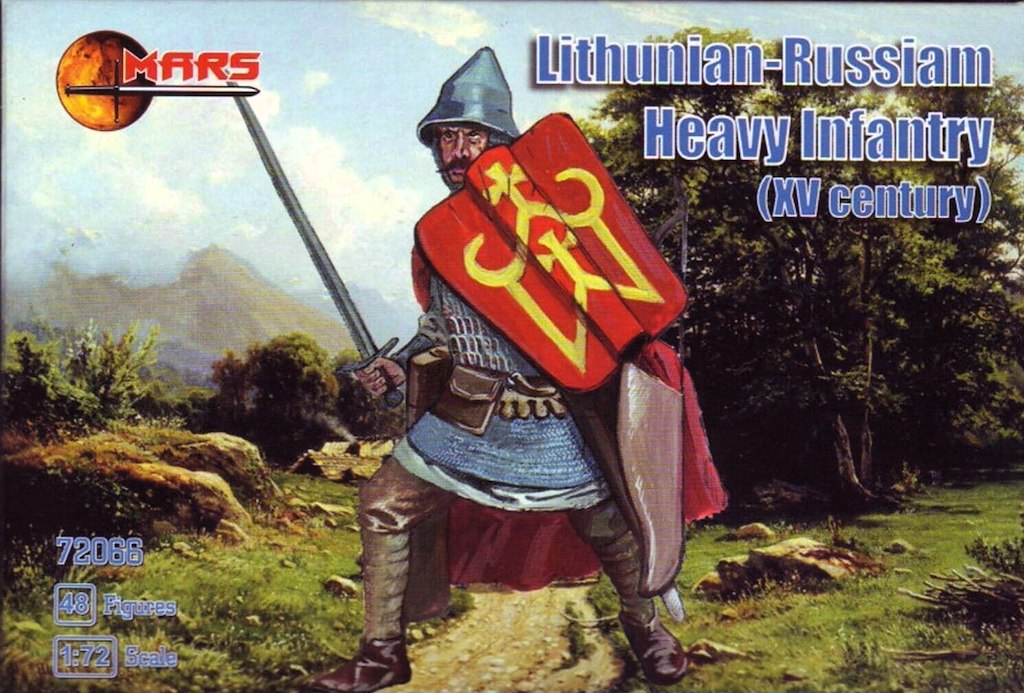 MARS 1/72 Lithuanian-Russian Heavy Infantry (1st half XV)