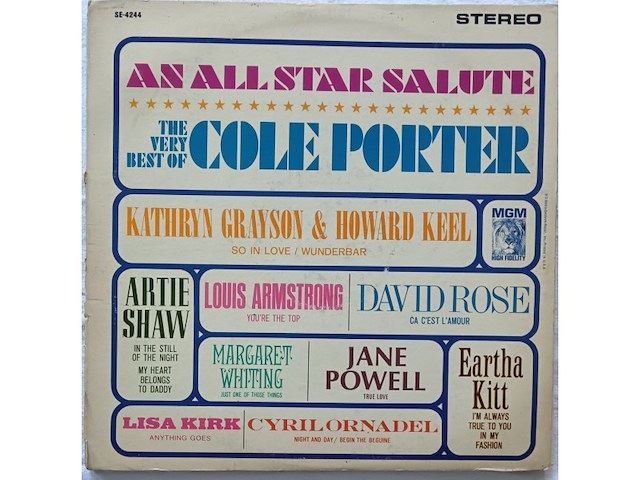 VARIOUS  -  THE VERY BEST OF COLE PORTER