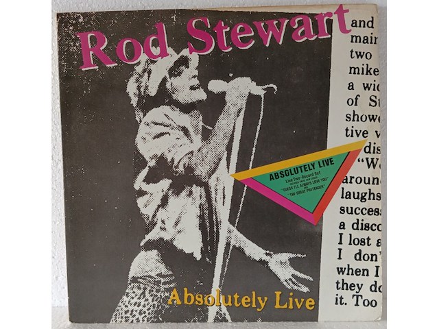 LPS Rod Stewart - Absolutely Live (2 LP) (YU)