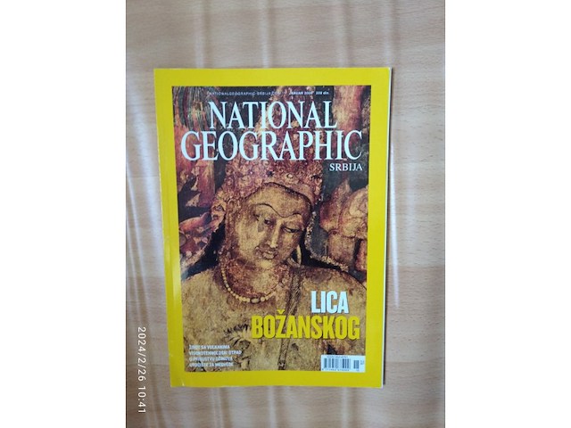 Nacionalna geografija,januar 2008