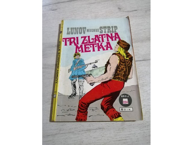 Veliki Blek br.224 - Tri zlatna metka