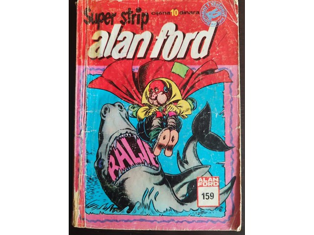 Alan Ford Vjesnik AF 159 - RALJE