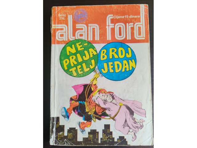 Alan Ford Vjesnik AF 216 - NEPRIJATELJ BROJ JEDAN