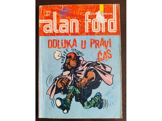 Alan Ford Vjesnik AF 261 - ODLUKA U PRAVI ČAS