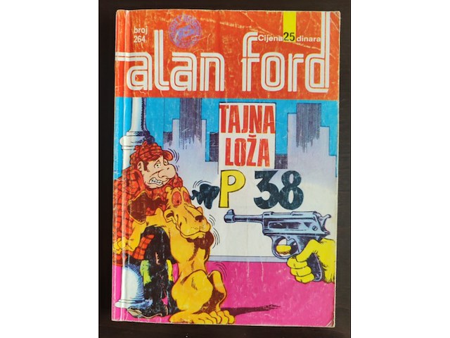 Alan Ford Vjesnik AF 264 - TAJNA LOŽA P38