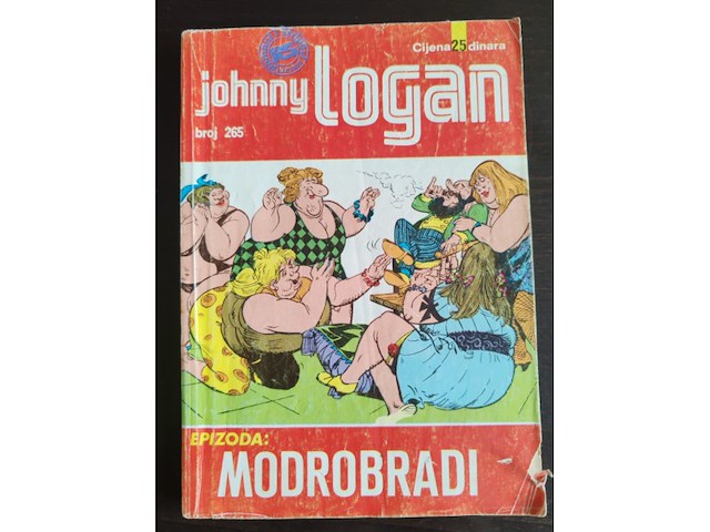Johnny Logan Vjesnik Alan Ford AF 265 - MODROBRADI