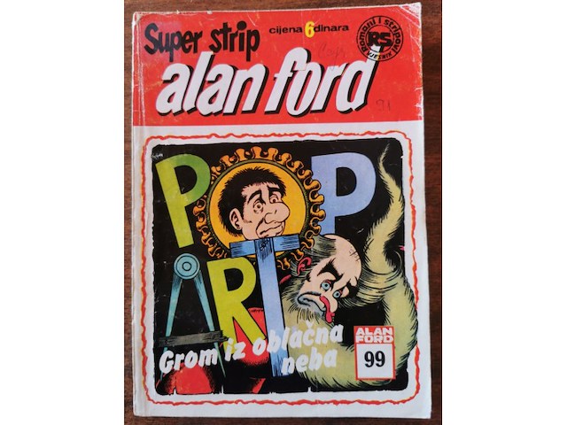Alan Ford Vjesnik AF 99 - POP ART