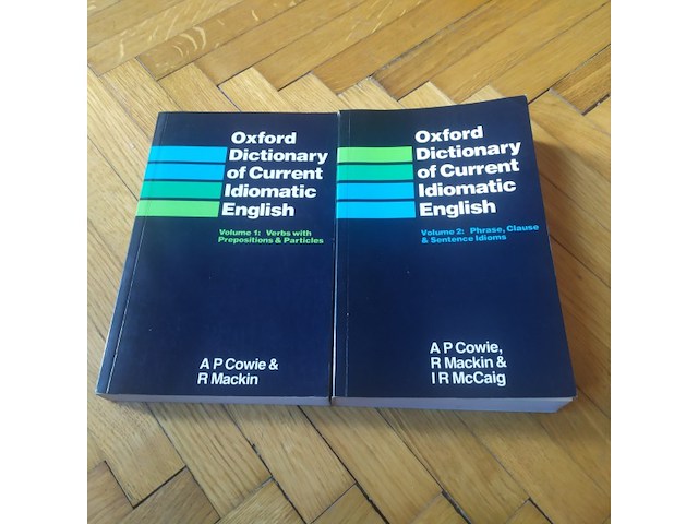 Oxford Dictionary of Current Idiomatic English1-2