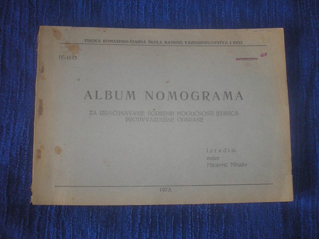Album nomograma iz 1973. godine